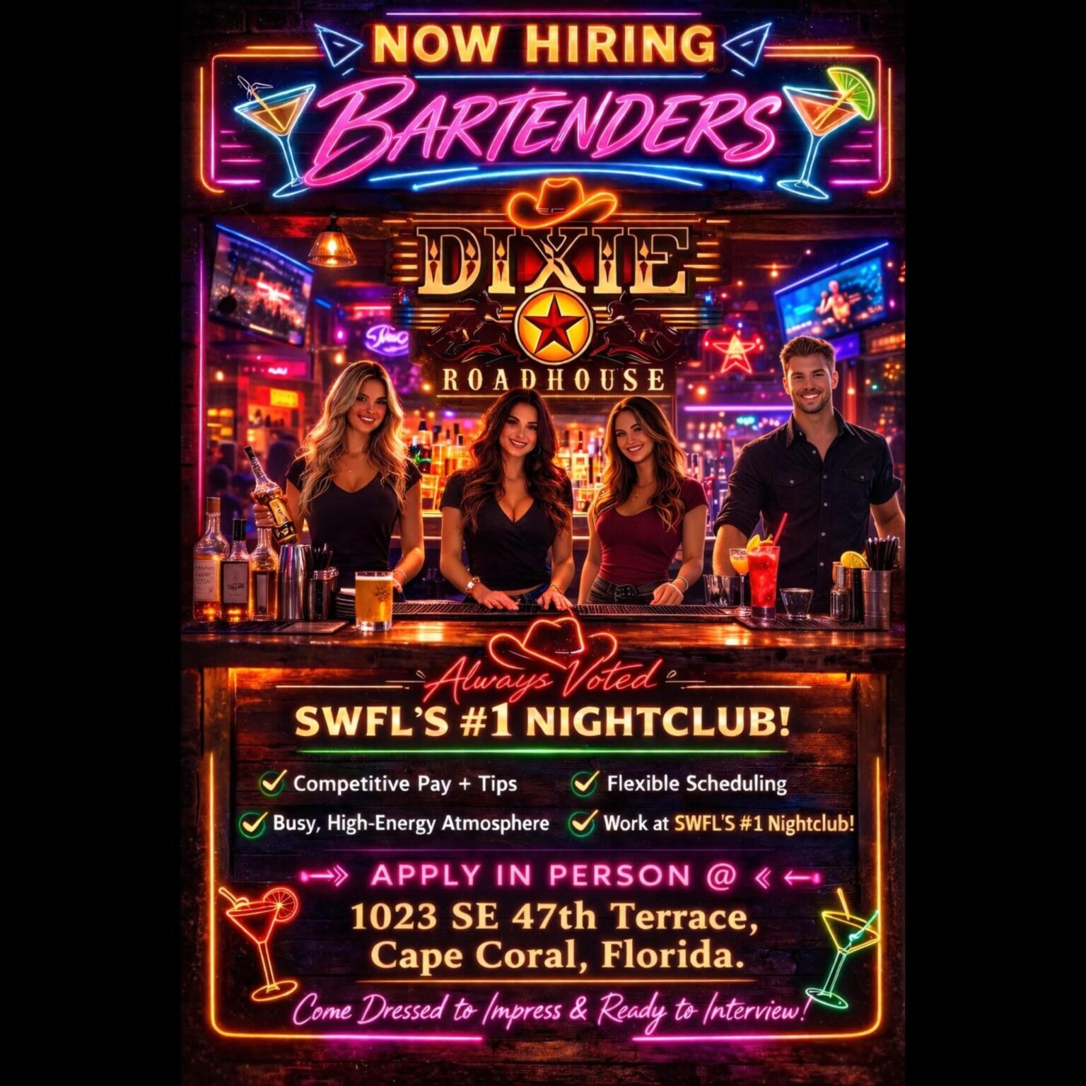 The Dixie - A Large Laid Back Country Western Bar - Line Dancing ...